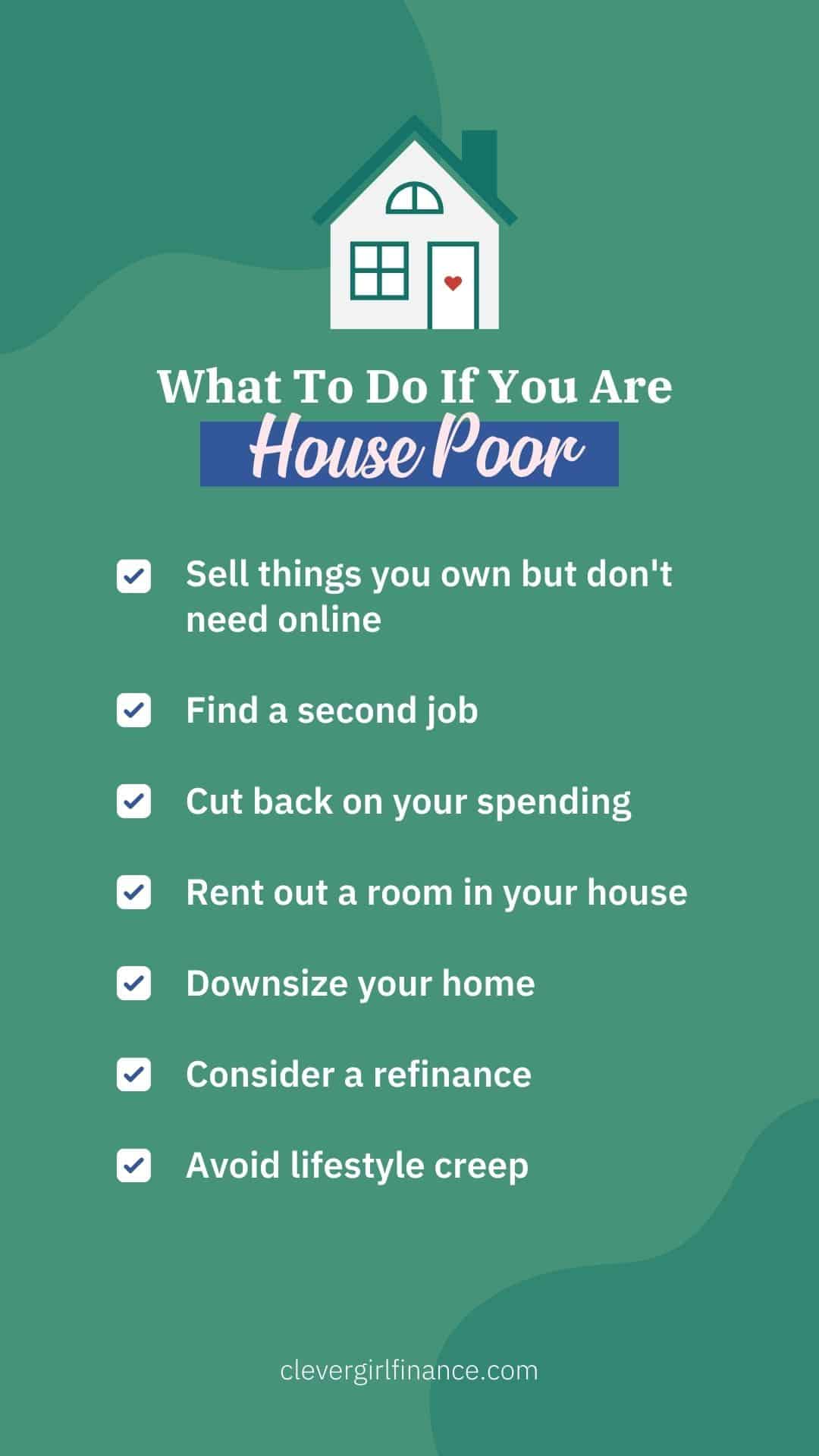 How To Avoid Being House Poor And What To Do If You Are