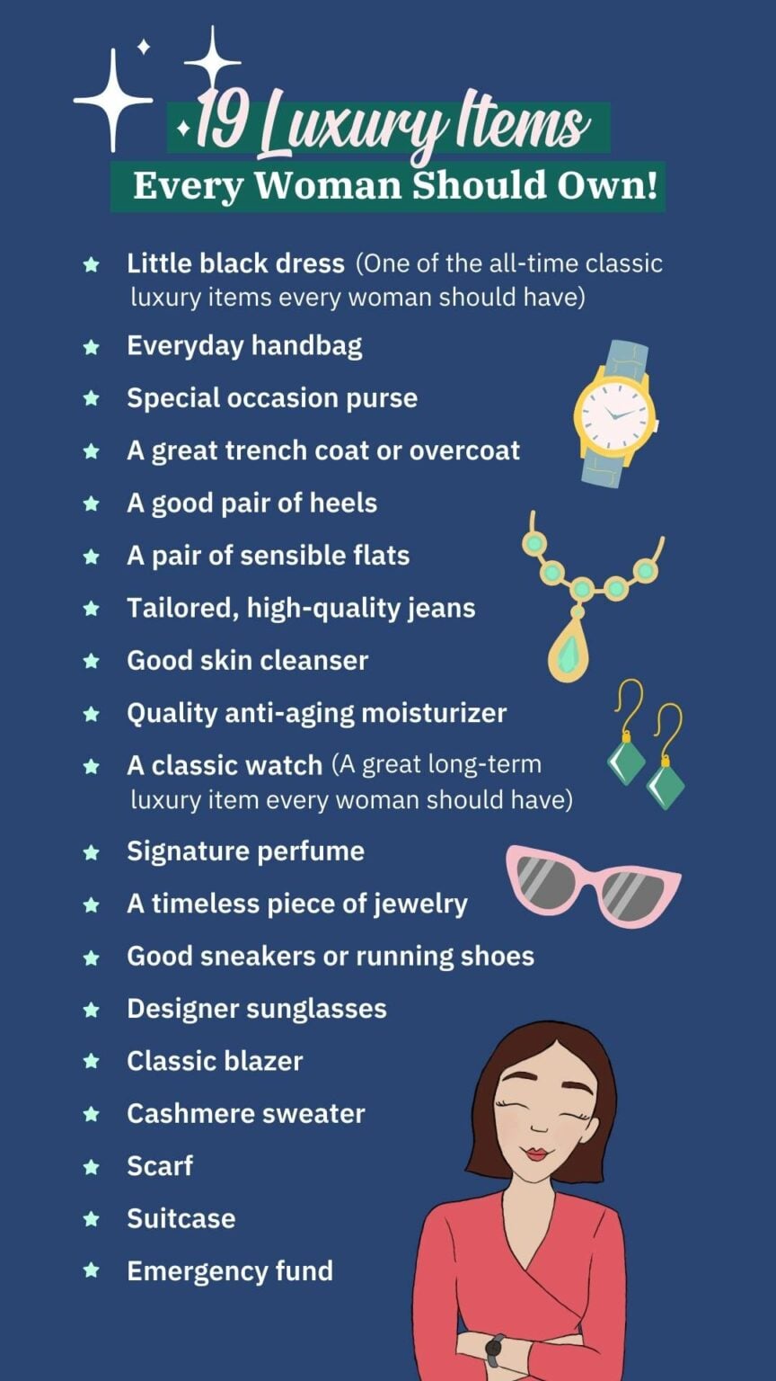 19 Luxury Items Every Woman Should Own! | Clever Girl Finance